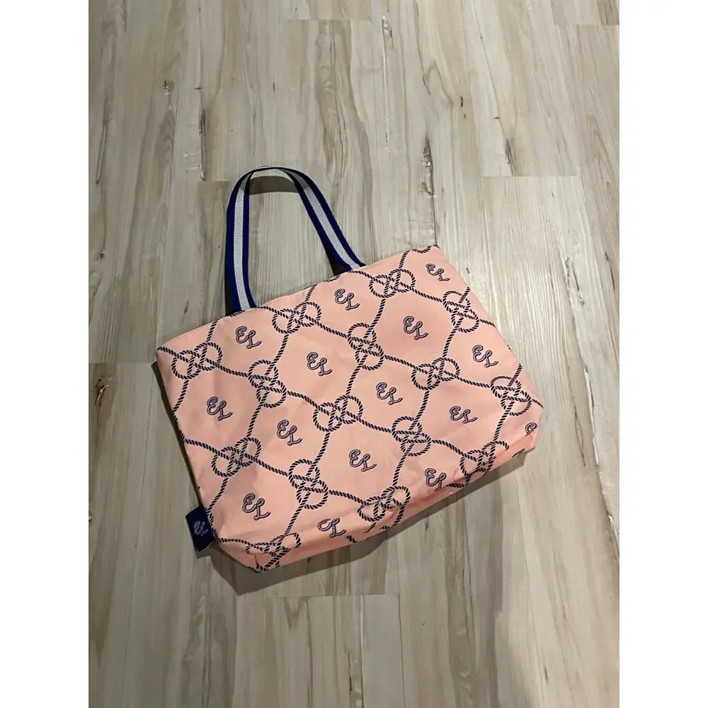 Estée Lauder | Bags | Estee Lauder Pink Beach Tote Bag | Poshmark